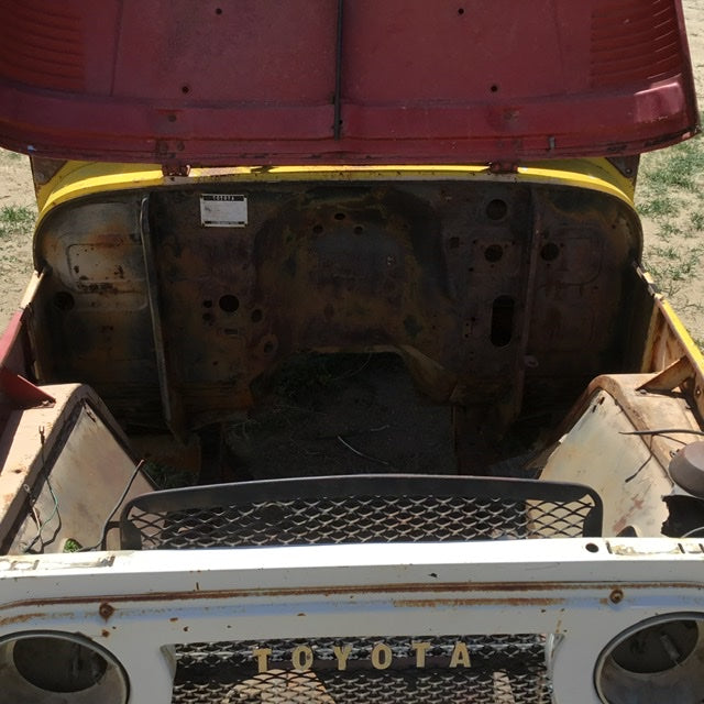 1962 Toyota FJ40 Land Cruiser Rolling Chassis/Starter Project – Classic ...