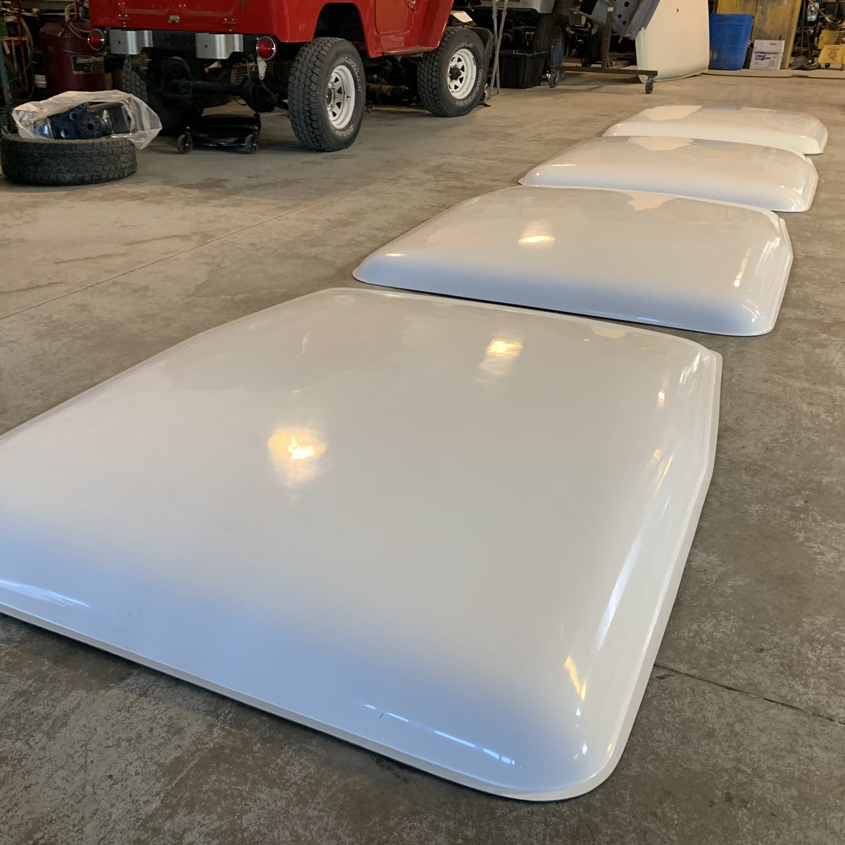 Fiberglass Roof Cap - FJ40/BJ40 Toyota Land Cruiser **Brand New ...