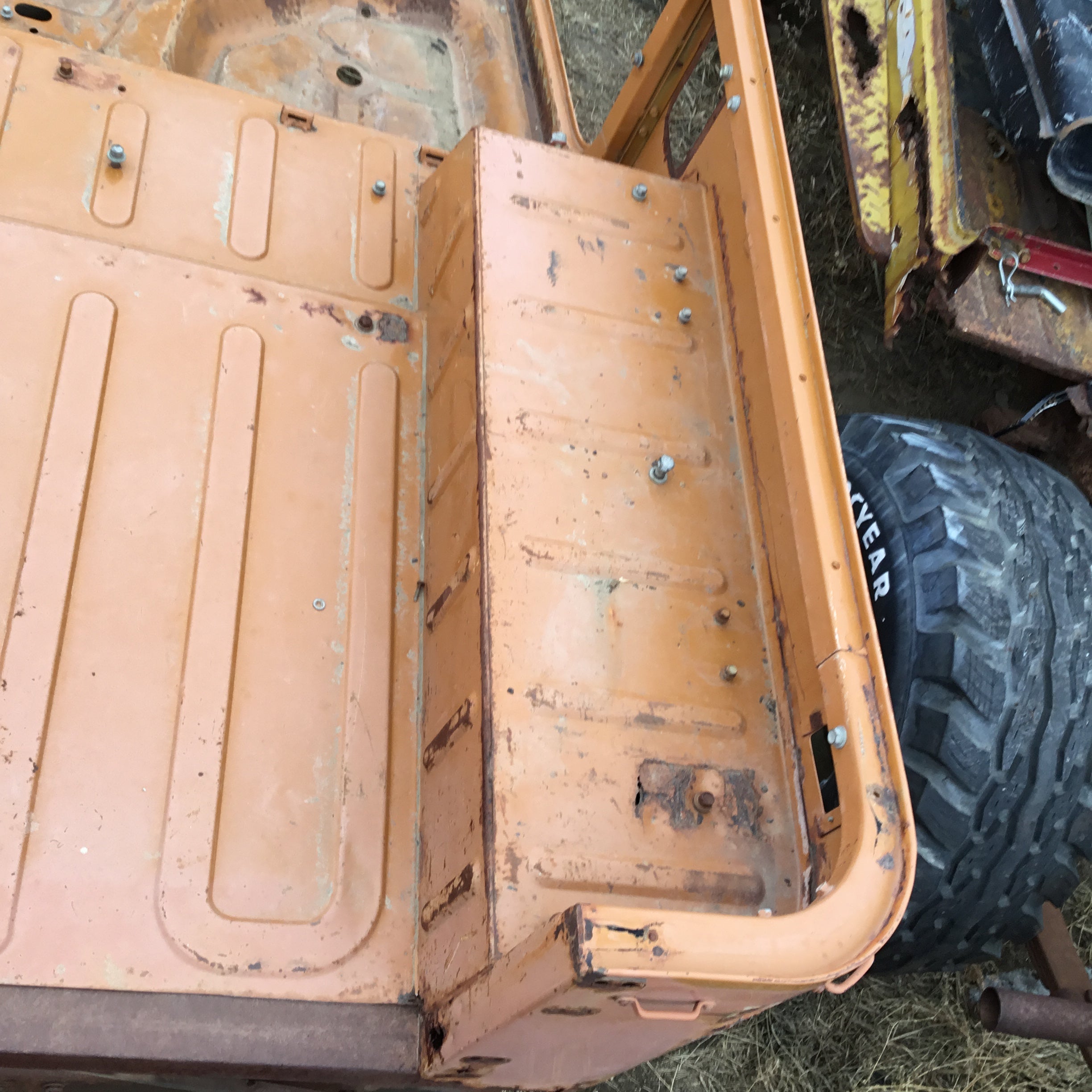 FJ40 Body Tub 1973 Pollux Orange (Used OEM ) Local Pick Up Free ...