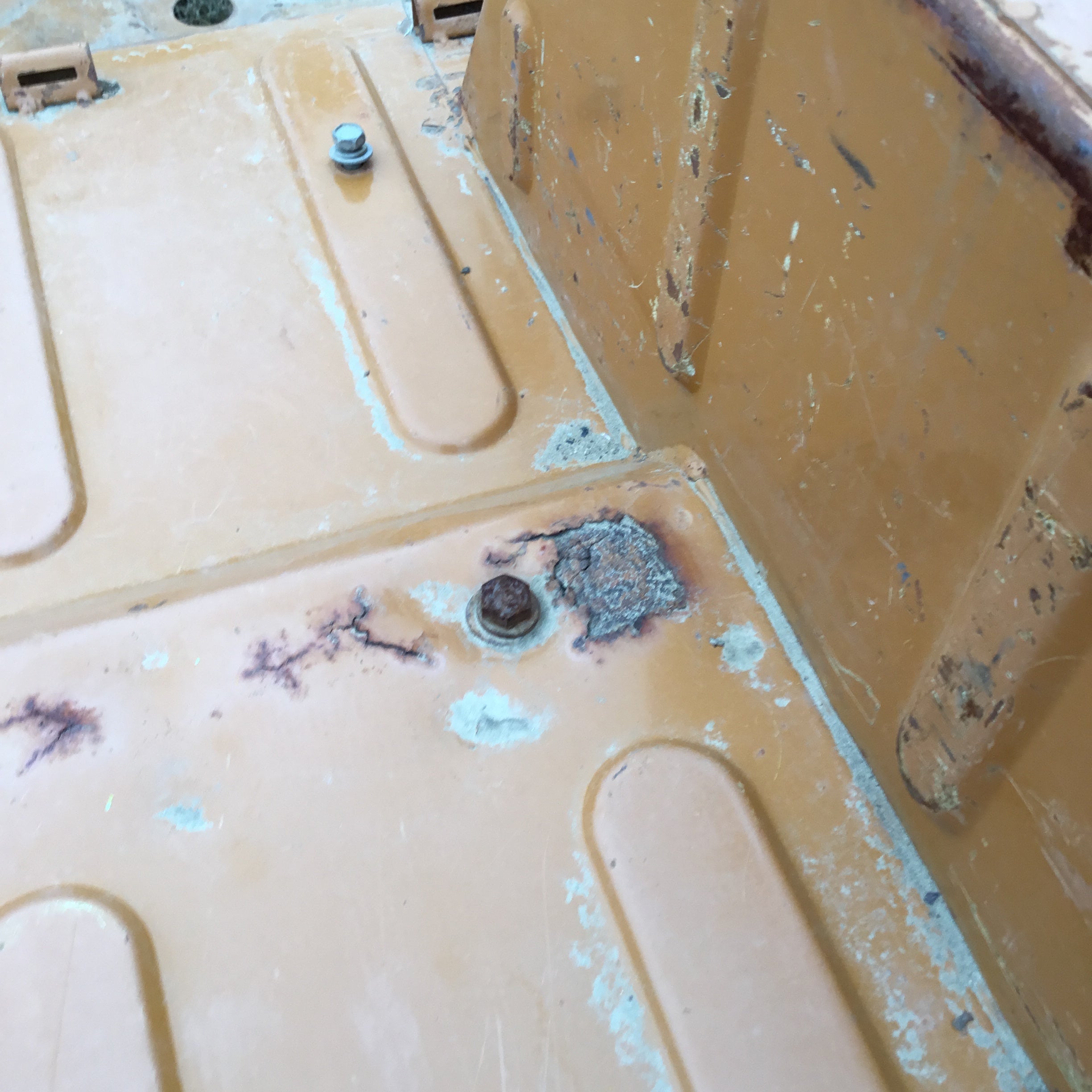 FJ40 Body Tub 1973 Pollux Orange (Used OEM ) Local Pick Up Free ...