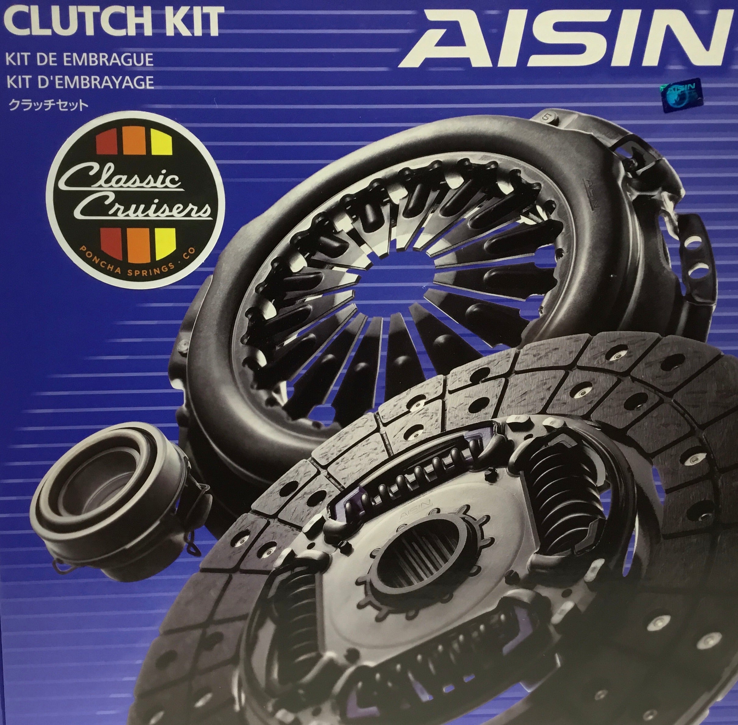 Clutch Kit - 4 Speed and 5 Speed (OEM New) FJ40 FJ55 FJ60 Toyota Land ...