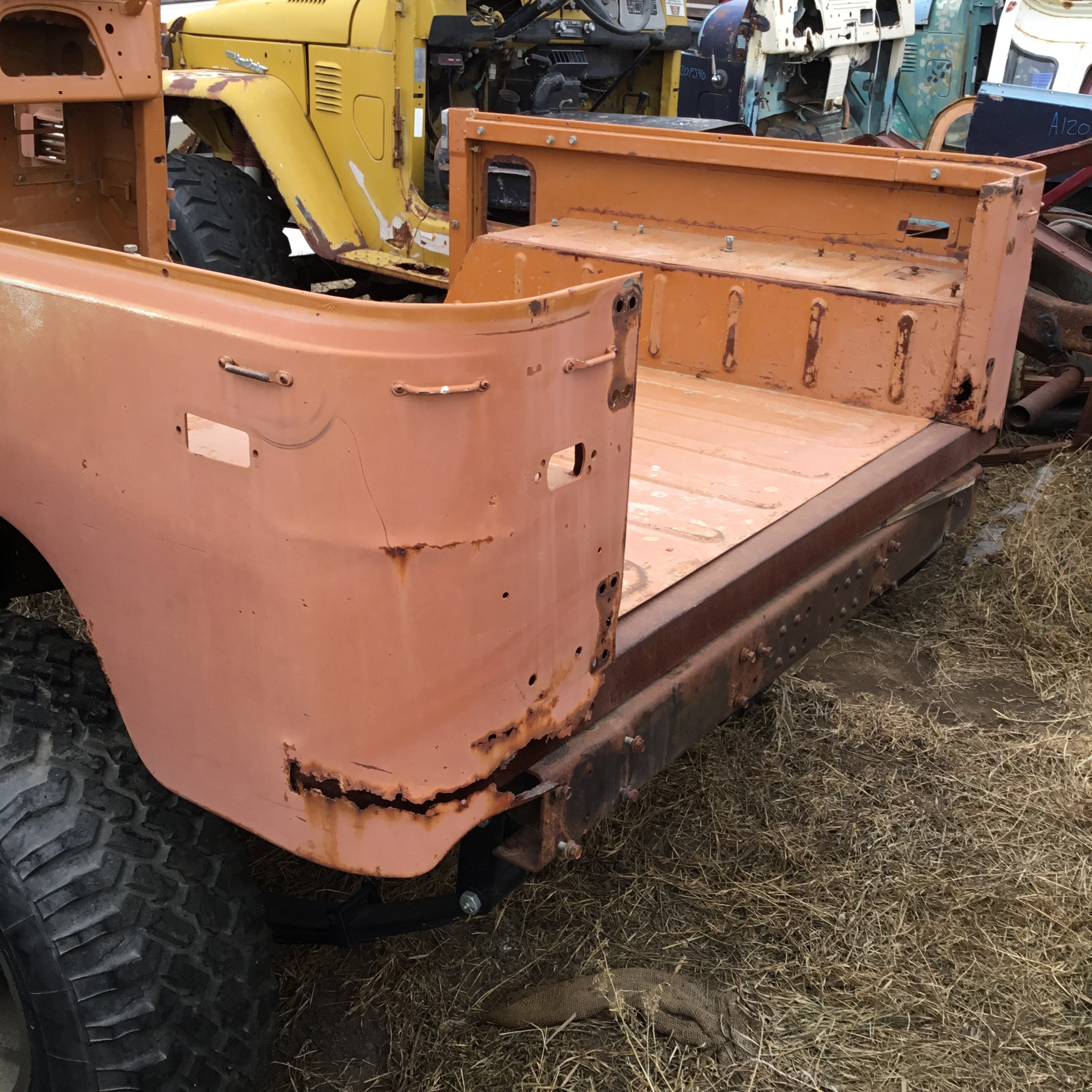 FJ40 Body Tub 1973 Pollux Orange (Used OEM ) Local Pick Up Free ...