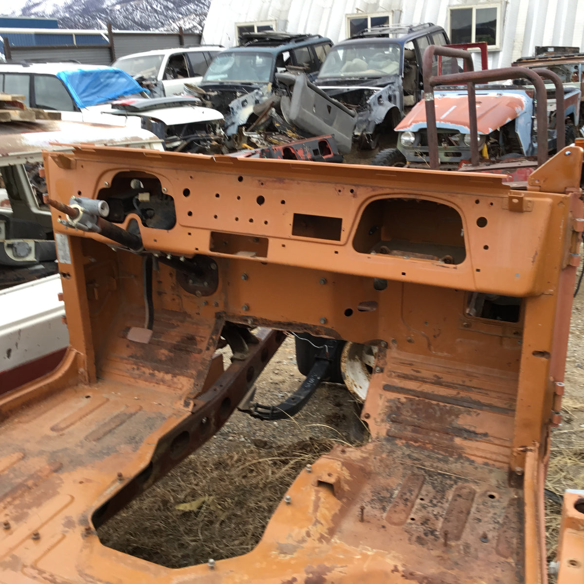 FJ40 Body Tub 1973 Pollux Orange (Used OEM ) Local Pick Up Free ...