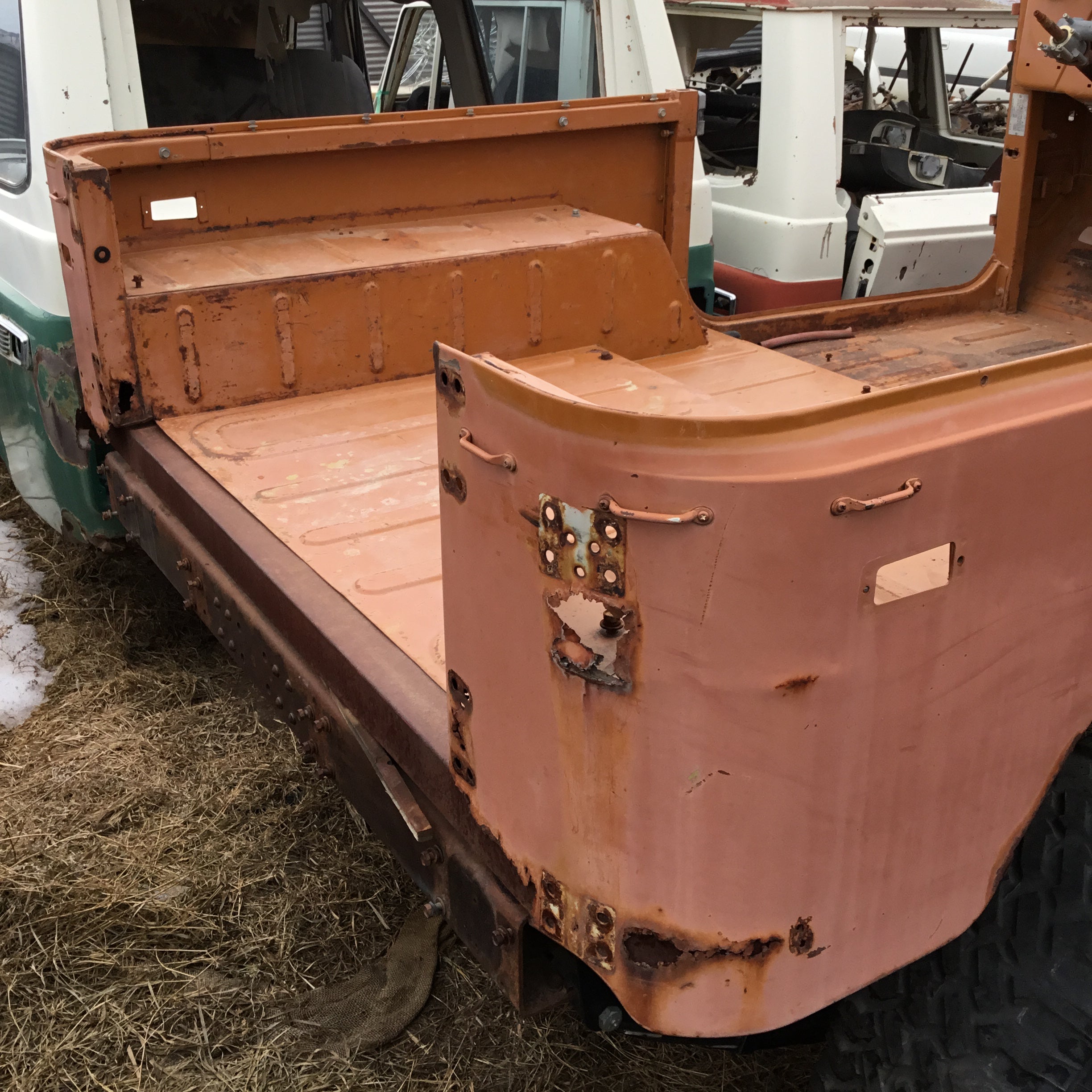 FJ40 Body Tub 1973 Pollux Orange (Used OEM ) Local Pick Up Free ...
